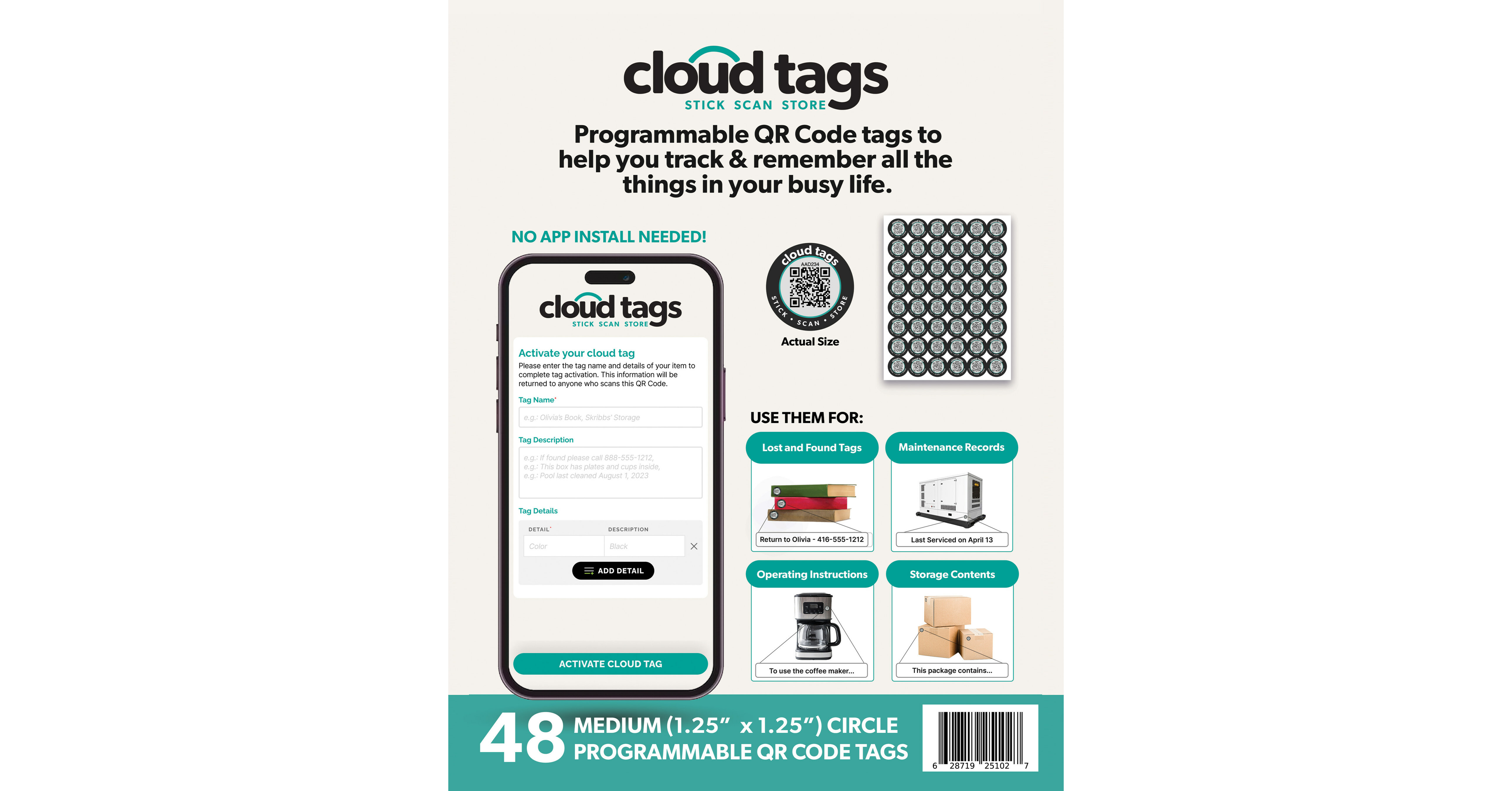 Openscreen Unveils Cloud Tags: Innovative QR Code Stickers to help Consumers Organize, Track and ...